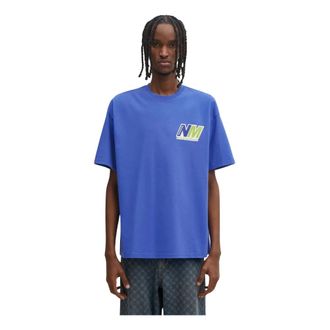 Napapijri T-Shirts - - Tops - Herren - Blau - S