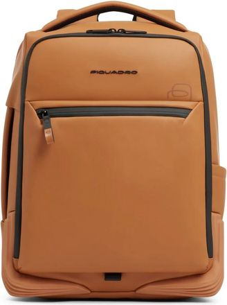 Piquadro Homme, Sacs, Brun, Taille: ONE Size Sac &agrave; dos de voyage pour ordinateur portable 15,6 r&eacute;sistant &agrave; leau