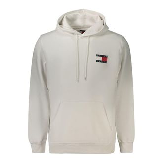 Tommy Hilfiger Wei&szlig;es Baumwoll Herren Sweatshirt