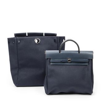 Herm&egrave;s Crossbody Bags - Herbag a Dos PM - Gr. unisize - in Blau - f&uuml;r Damen