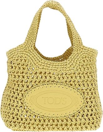 Tod's Femme, Sacs, Jaune, Taille: ONE Size Borsa EBL mini