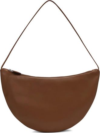 The Row petit sac port&eacute; &eacute;paule &agrave; fermeture zipp&eacute;e Izzy - Marron