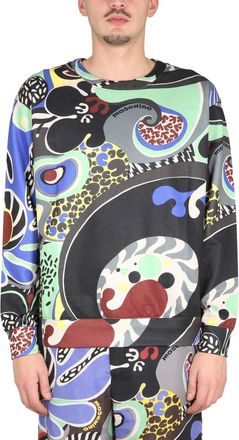 Moschino Psychedelic Print Sweatshirt - Multicolor