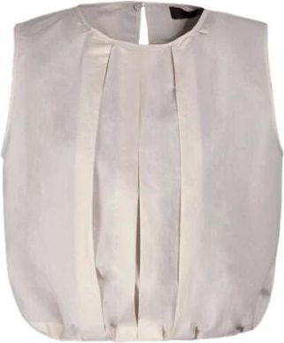 Moorer Femme, Tops, Beige, Taille: 38 FR Top sans manches