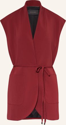 Elena Miro Elena Miro Blazerweste rot