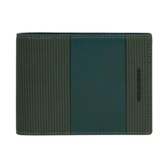 Piquadro Homme, Accessoires, Vert, Taille: ONE Size Portefeuille avec porte-monnaie