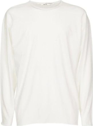 Isabel Benenato Isabel Benenato, Homme, Tops, Blanc, Taille: S T-shirt &agrave; manches longues en jersey