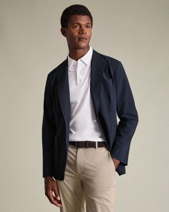 CHARLES TYRWHITT Performance-Jacke - Marineblau