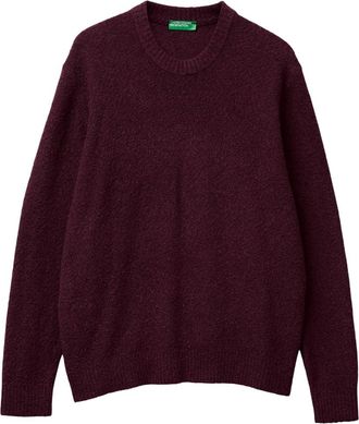 Benetton Herren Maglia G/C M/L 1l5yu10ad Pullover, rot, XL