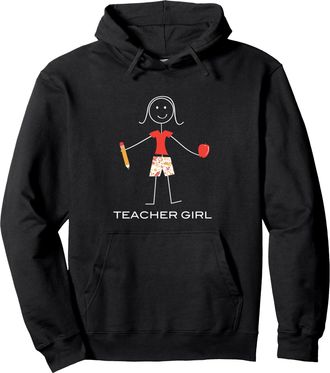 Whyitsme Design Lustige Lehrerin, lehren, M&auml;dchen, die Geschenke Pullover Hoodie