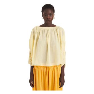 Antik Batik Damen, Blusen & Hemden, Gelb, SGr&ouml;&szlig;e