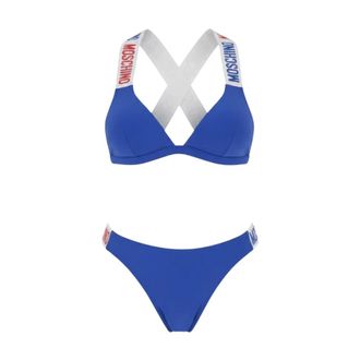 Moschino Swim Bikini V5723B - - Swimwear - Damen - Blau - XL