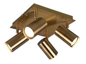 Trio Trio-Leuchten Plafonnier m&eacute;tal laiton