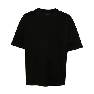 Amiri T-shirt oversize brod&eacute; - Homme - Tops - Noir - Taille: M