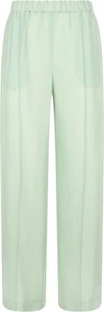 Fabiana Filippi Femme, Pantalons, Vert, Taille: 40 FR Pantalons