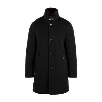 Moorer Homme, Manteaux, Bleu, Taille: M Manteau Crois&eacute;