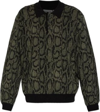 Carhartt Work in Progress Homme, Pulls, Vert, Taille: XL Snake Polo