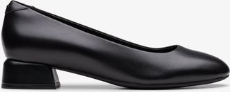 Clarks Daiss30 Schritt Schwarze Lederschuhe