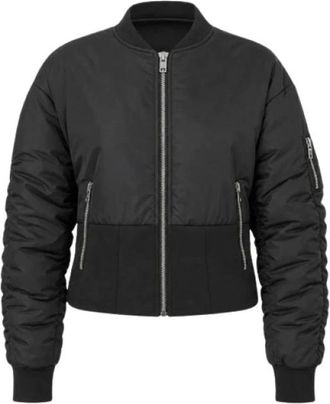 John Richmond Uwa26052Gb Bomber Jacket - Femme - Vestes - Noir - Taille: 46 FR