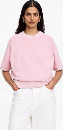 Arket Sweatshirt Aus French Terry -Rosa