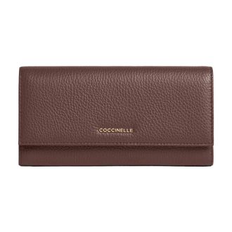 Coccinelle Metallic Soft Geldb&ouml;rse - - Accessories - Damen - Braun - ONE SIZE