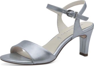 Tamaris Sandalette Damen Vegan Elegant blau,EU 37