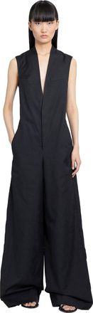 Ann Demeulemeester Valerie Jumpsuit in Light Cotton Canvas