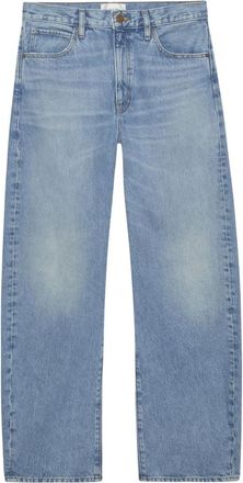 Frame Denim Jean The Vertical Crop - Femme - Jeans - Bleu - Taille: W28