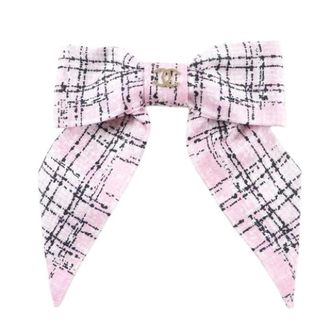 Chanel Pre-owned Valletta Seidenhaarspange - - Pre-owned - Damen - Rosa - ONE SIZE