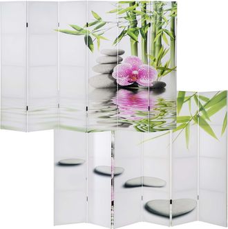 Mendler Foto-Paravent T234, Paravent Raumteiler Trennwand Kho Samui MVG-Zertifiziert - 180x240cm