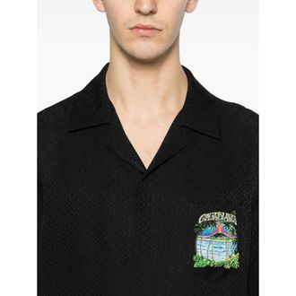 Casablanca Volca Shirt - Black