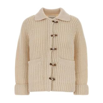 Isabel Marant Delinda Cardigan - - Knitwear - Damen - Beige - M