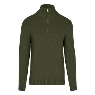 Bomboogie Homme, Pulls, Vert, Taille: XL Pull avec col montant et fermeture &eacute;clair