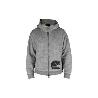 Dsquared2 Homme, Sweatshirts et sweats &agrave; capuche, Gris, Taille: L Gilet Zipp&eacute;