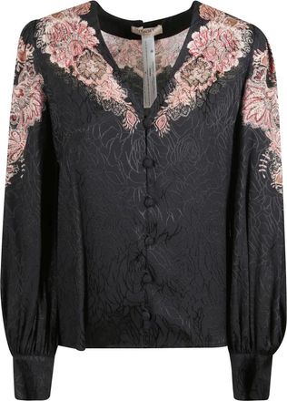 Twinset Femme, Blouses et Chemises, Noir, Taille: 40 FR Twin-set Chemises