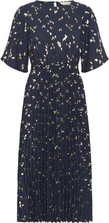 Part Two Femme, Robes, Multicolore, Taille: 48 FR Robe Imprimé Feuille Marine SarafinaPW