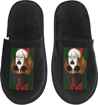 Generic Pantoufles Moelleuses Beagles Riches Chaussons Doux Antid&eacute;rapants Slippers Pour Homme Int&eacute;rieur Unisex L