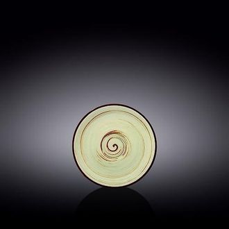 Wilmax England Wilmax WL-669133/B Porzellan Untertasse, Pistazie, 11cm Durchmesser