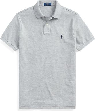 Ralph Lauren Piqu&eacute;-Poloshirt aus Baumwolle mit Logo-Stickerei, Slim Fit in