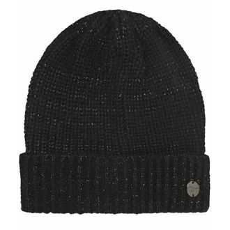 Tamaris Damen ZARQA Beanie-M&uuml;tze, Jet Black, OneSize