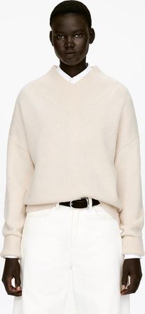 Arket Pullover Aus Nativa-Wolle -Weiß