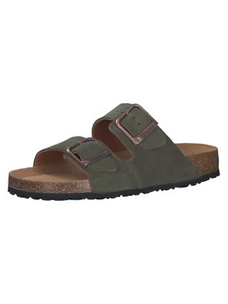 Tamaris Damen Footbed Styles Leder; OLIVE/gr&uuml;n; 41 EU