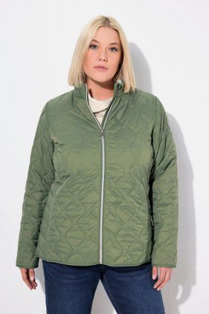 Ulla Popken Steppjacke HYPRAR Leichtstepp-Jacke Kontrastfutter