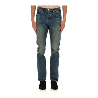 Purple P005 Relaxed Fit Jeans - - Jeans - Herren - Blau - W33