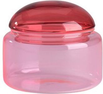 Gift Company Voile, Glasdose, S, Borosilikatglas, rot/rosa, gs