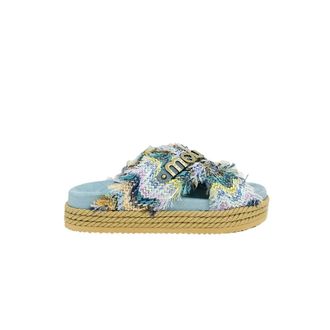 Mou Crisscross Sandale - - Shoes - Damen - Blau - 36 EU