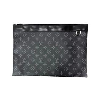 Louis Vuitton Pochette en toile Pre-owned - Femme - Pre-owned - Noir - Taille: ONE Size