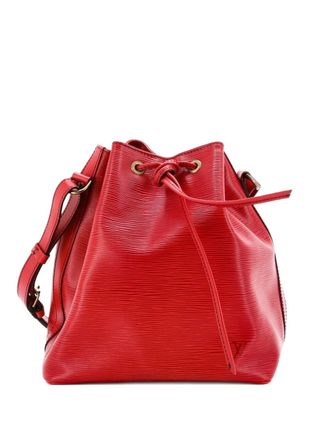 Louis Vuitton Petit Noe Handbag Epi Leather bucket bag - Rot