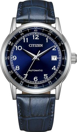 Citizen Automatik Dress Watch Leder blau, 40mm Herrenuhr NJ0210-13L
