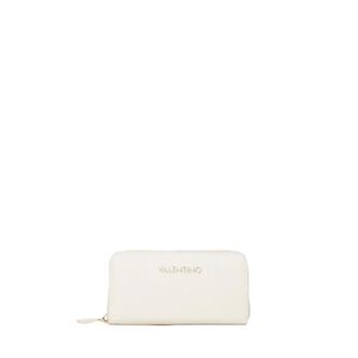 Mario Valentino Femme, Accessoires, Blanc, Taille: ONE Size Portefeuille Long Zipp&eacute; Zero